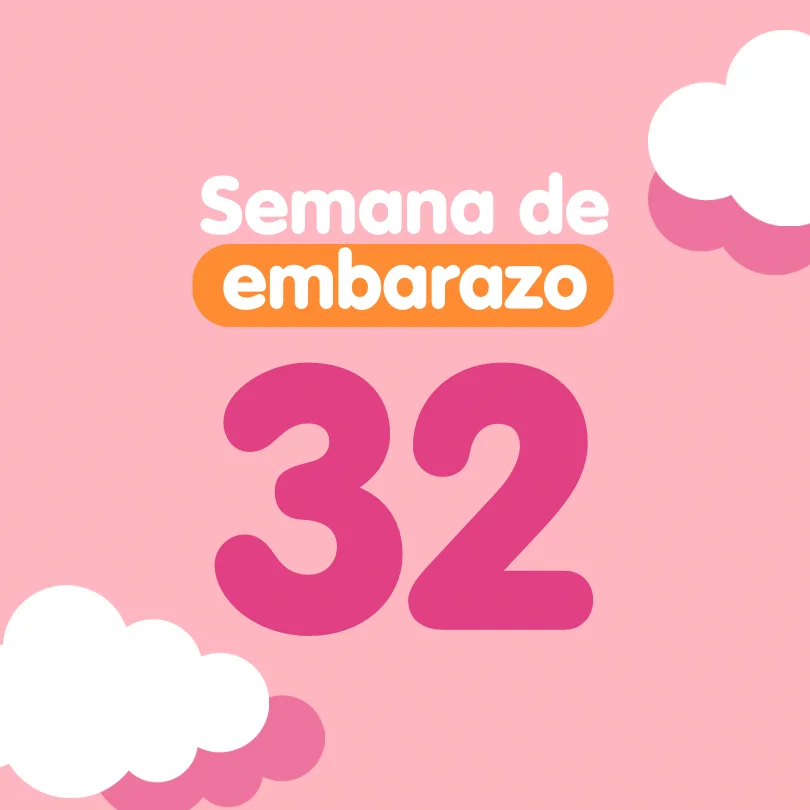 Semana 32 de embarazo - Aprende con Gestar con amor